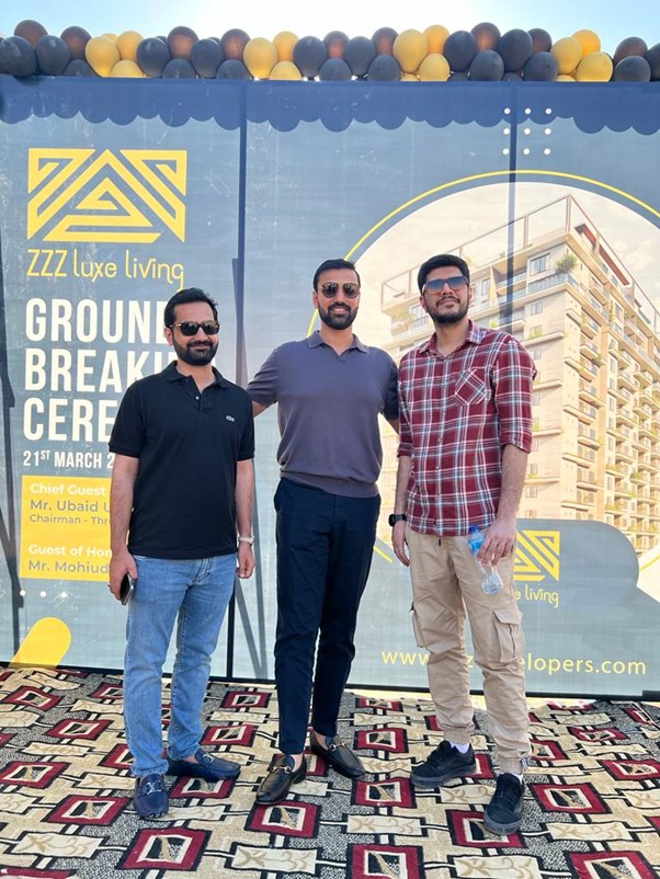 Mr Ubaid Ur Rehman Shaikh Chairman Threez Holding Limited And Zzz Developers Attended 